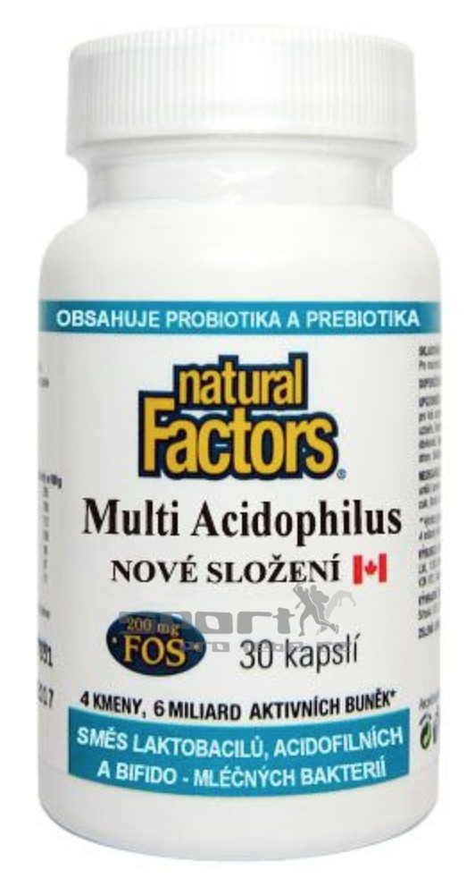 Multi acidophilus 30cps, nové složení Sport pro tebe
