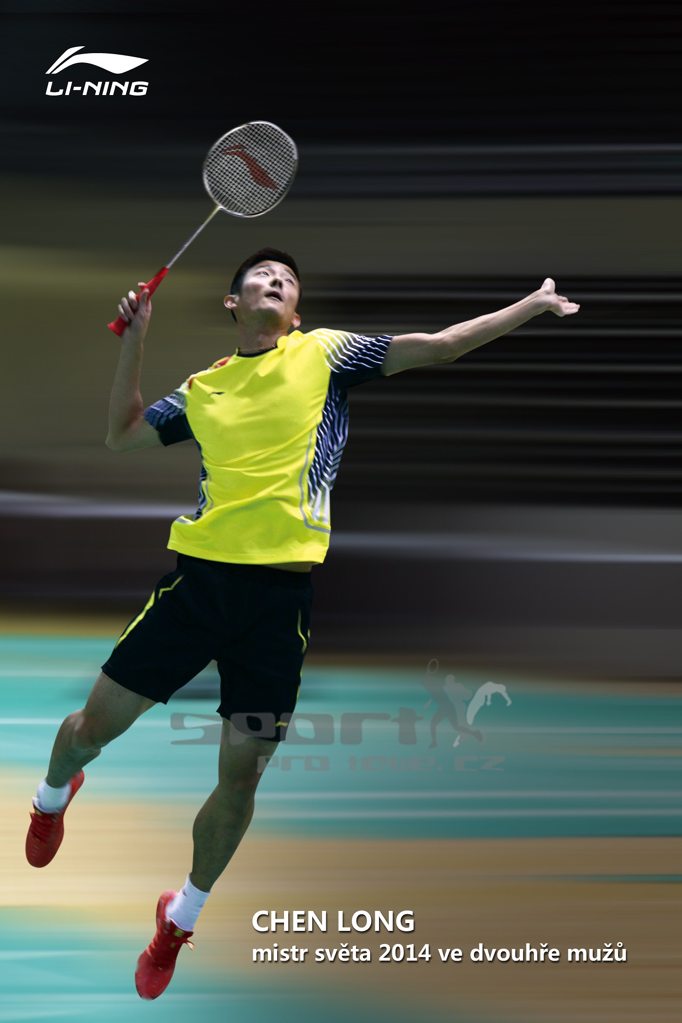 Badmintonová raketa LI-NING 80 TD Chen Long Sport pro tebe